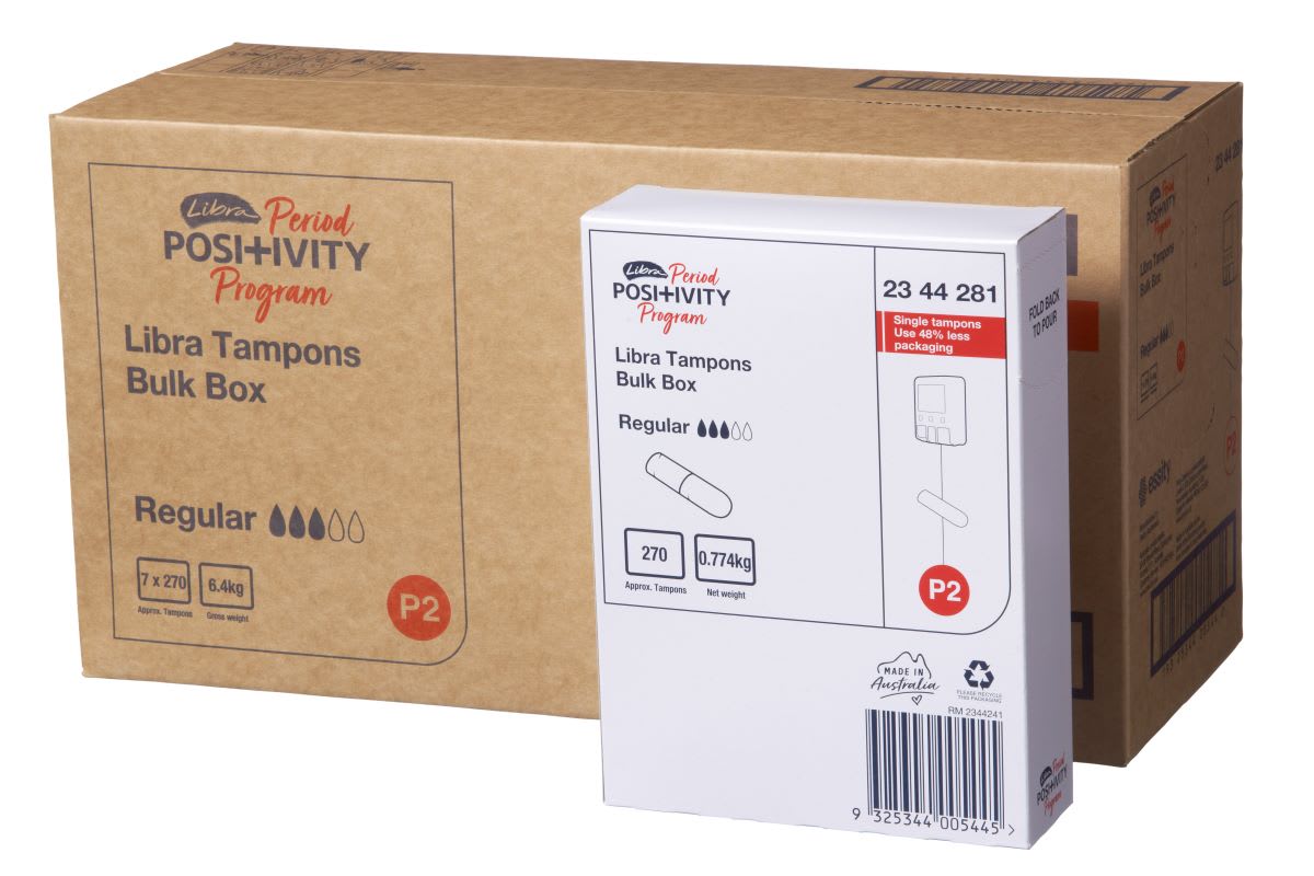 Libra Regular Tampons-Box of 270 for sale - NZ Safety Blackwoods. | NZ ...