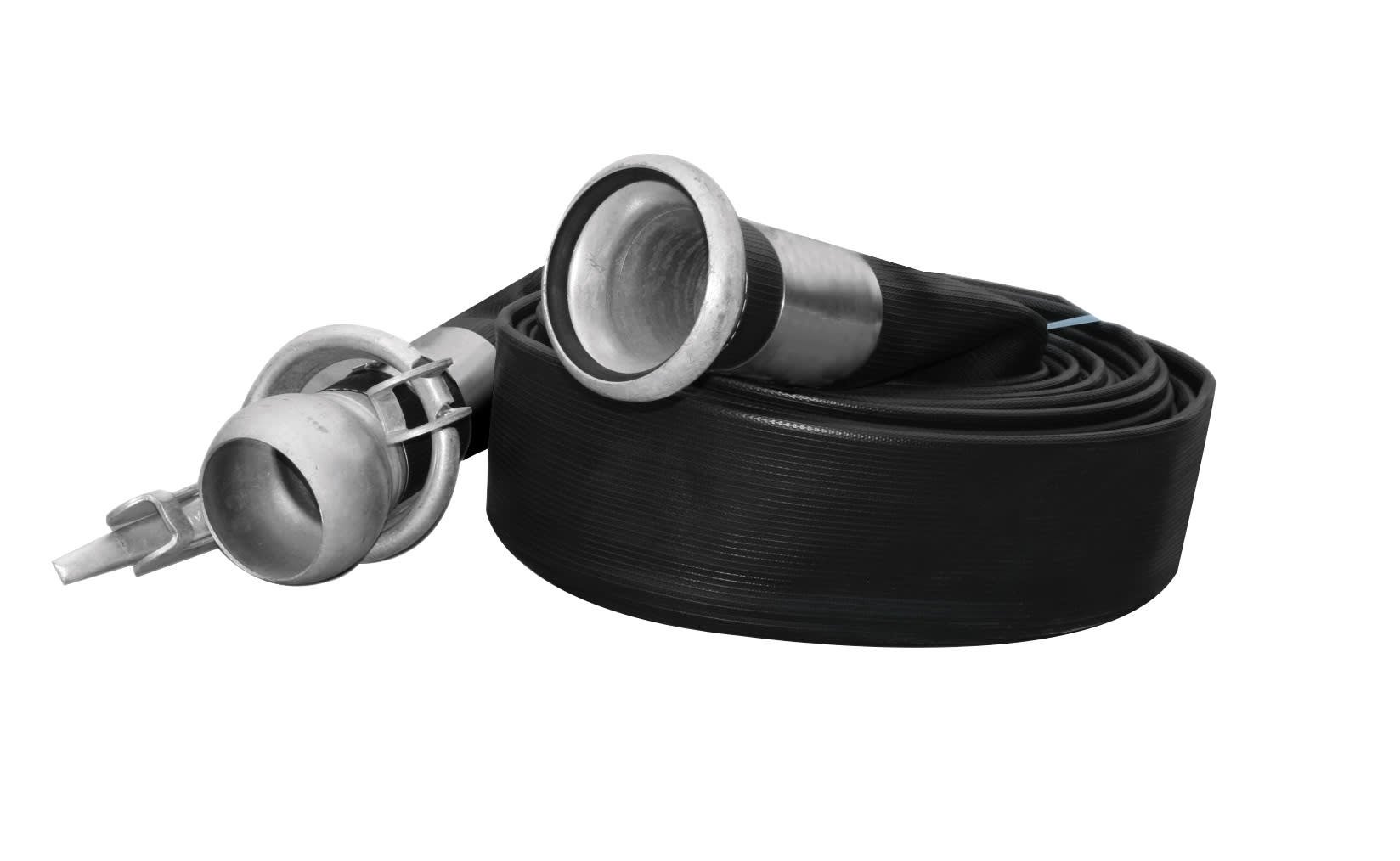 Optima Heavy Duty Black NBR Layflat Hose Assembly-76mm x 20m (Each) for ...