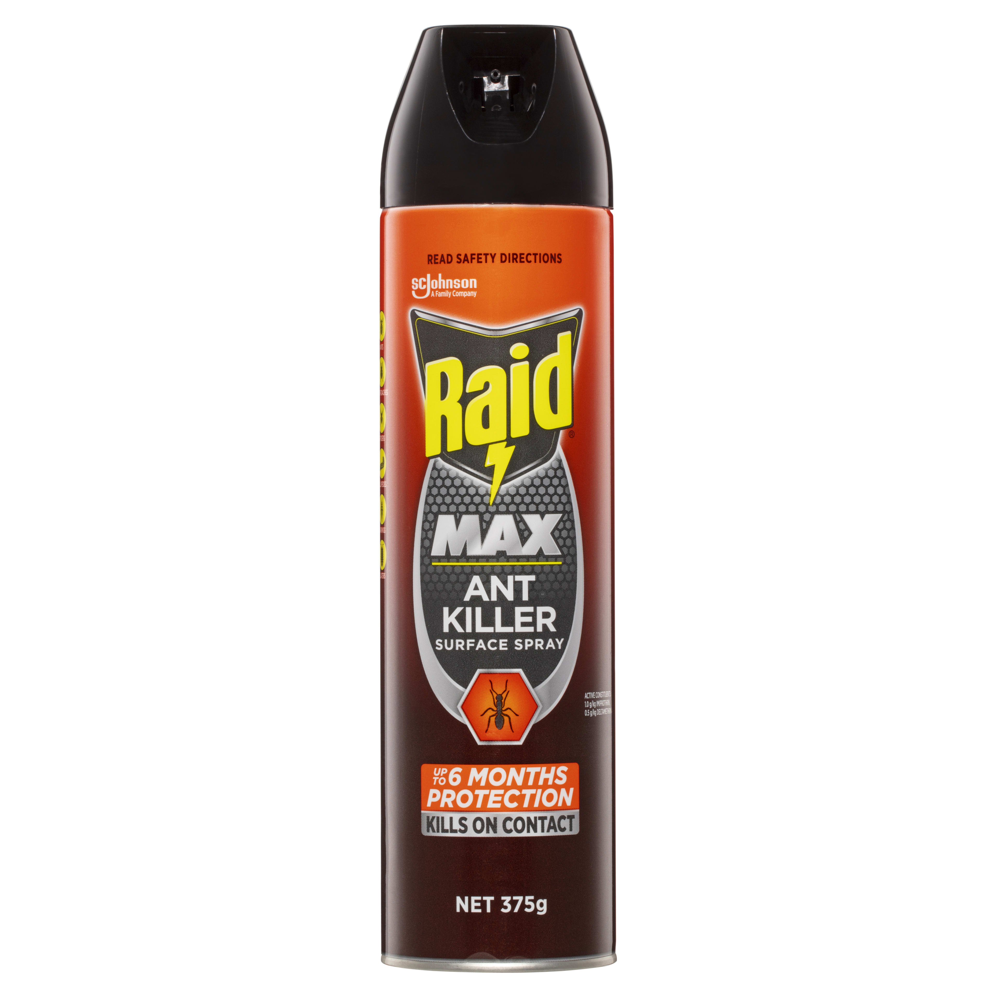 Raid Max Ant Killer Surface Spray 375g-Each for sale - NZ Safety ...