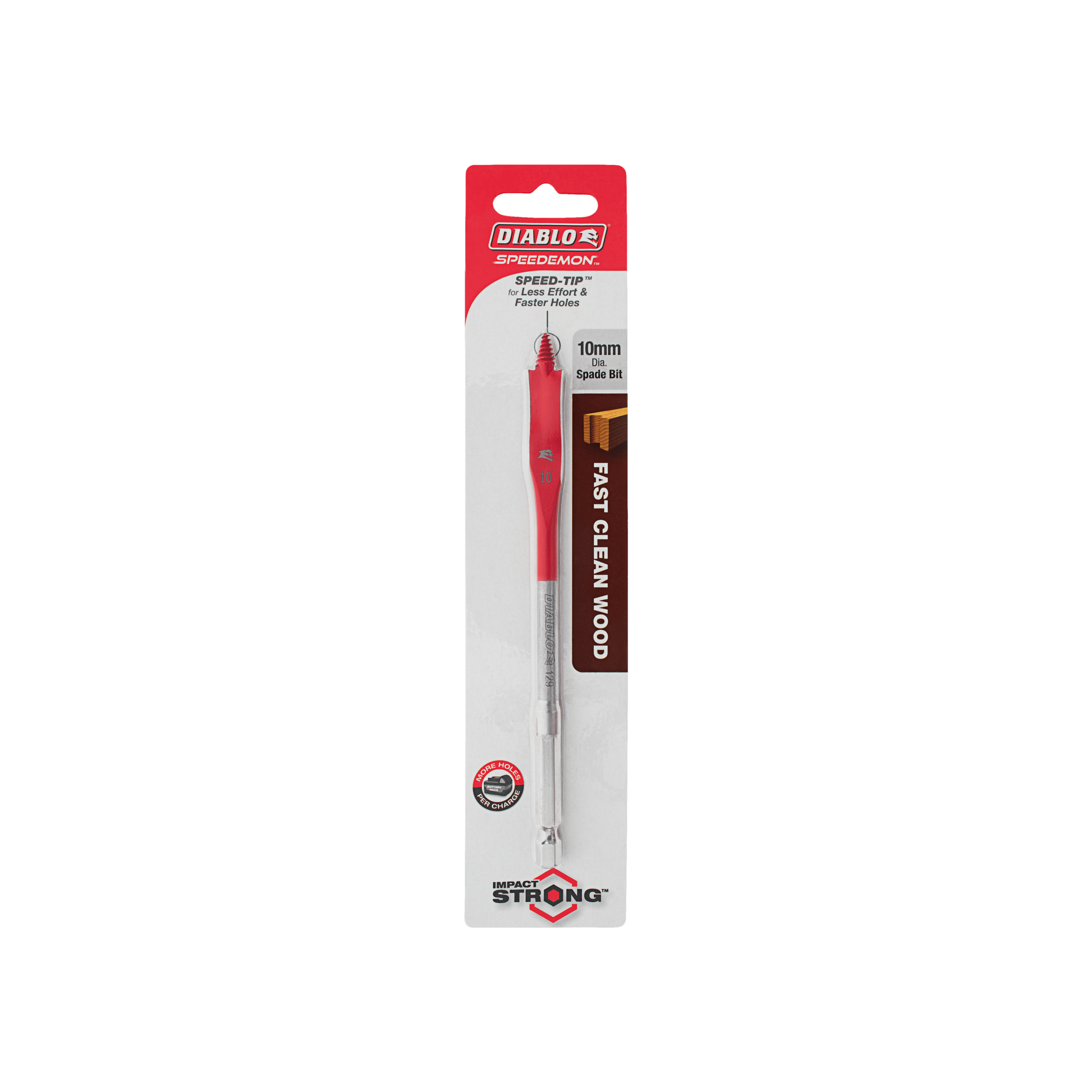 Diablo SPEEDemon Spade Bit-10mm x 152mm (Each) for sale - NZ Safety ...