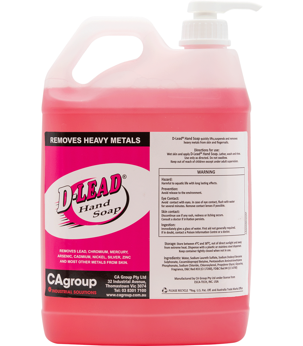 D-Lead Metal Removal Hand Soap-5L-Each for sale | NZ Safety Blackwoods