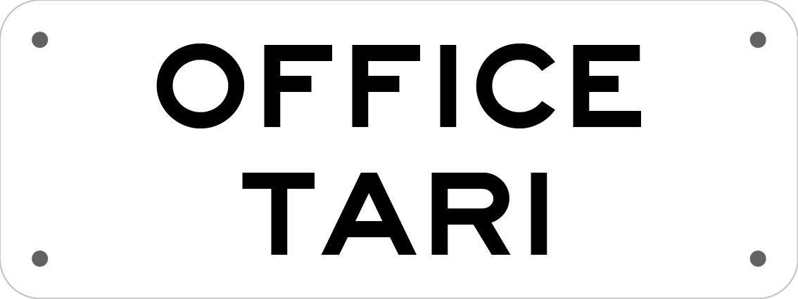 Te Reo Maori Sign | Office-W200mm x H75mm (Each) for sale - NZ Safety ...