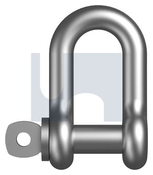 M6 SS316 Non-Lifting Dee Shackle (Each) for sale - NZ Safety Blackwoods.