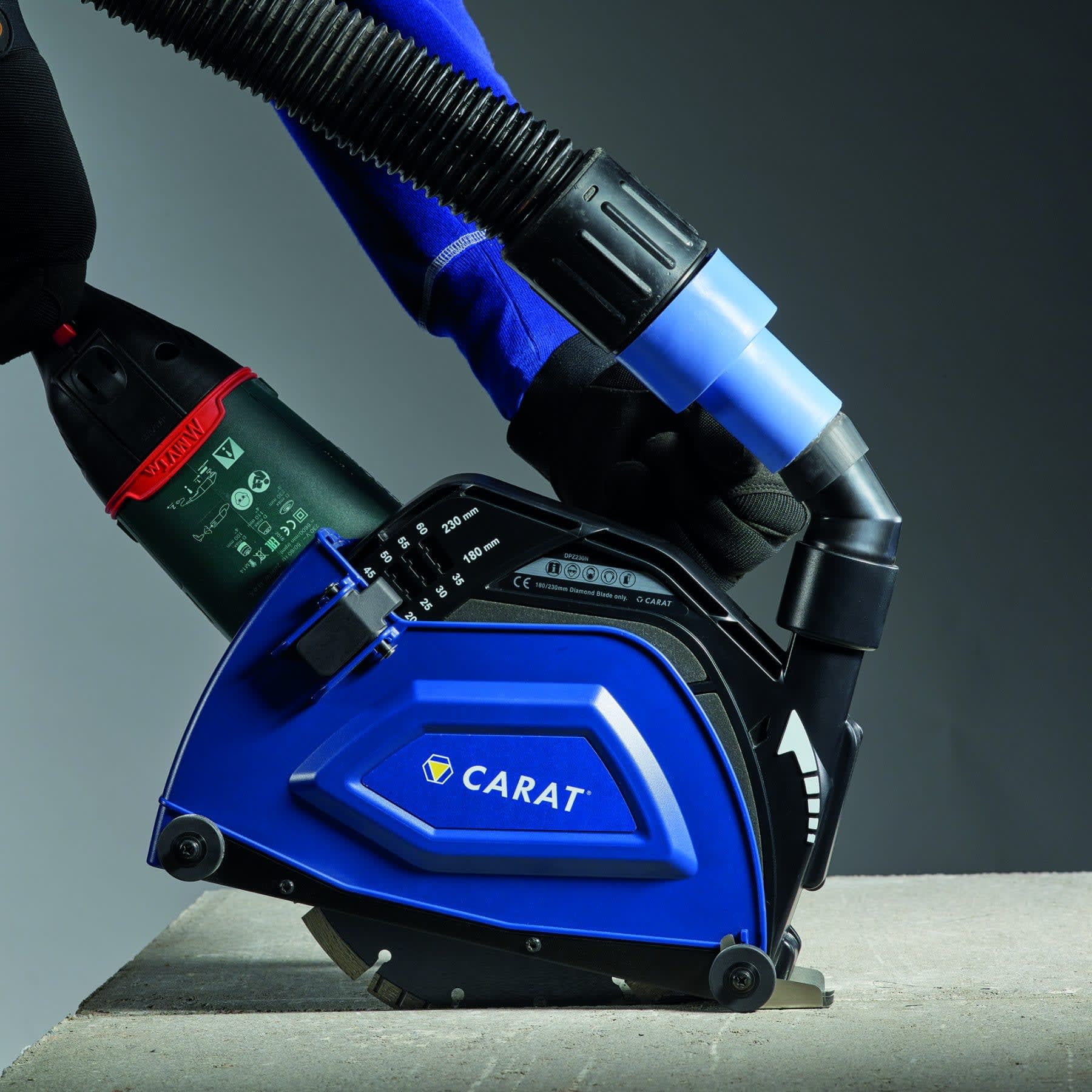 Carat Dustcatch Pro Heavy Duty Cutting Dust Shroud-230mm-Each for sale ...