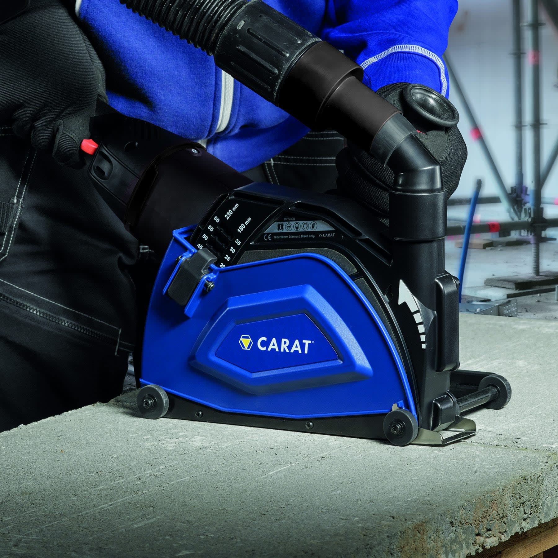 Carat Dustcatch Pro Heavy Duty Cutting Dust Shroud-230mm-Each for sale ...