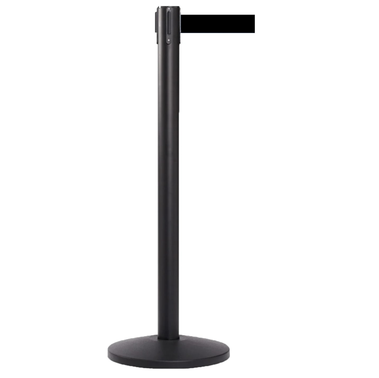 Free-Standing Retractable Belt, 3.9m, black pole, (Each) for sale - NZ ...