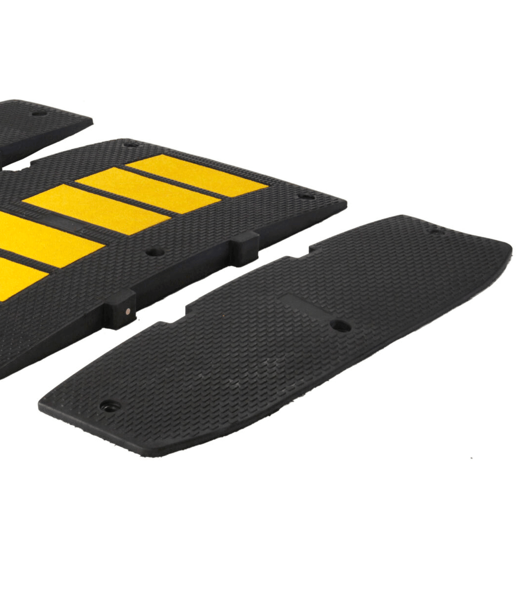 Heavy Duty speed hump, end cap, 270W x 900D x 50H, (Each) for sale - NZ ...