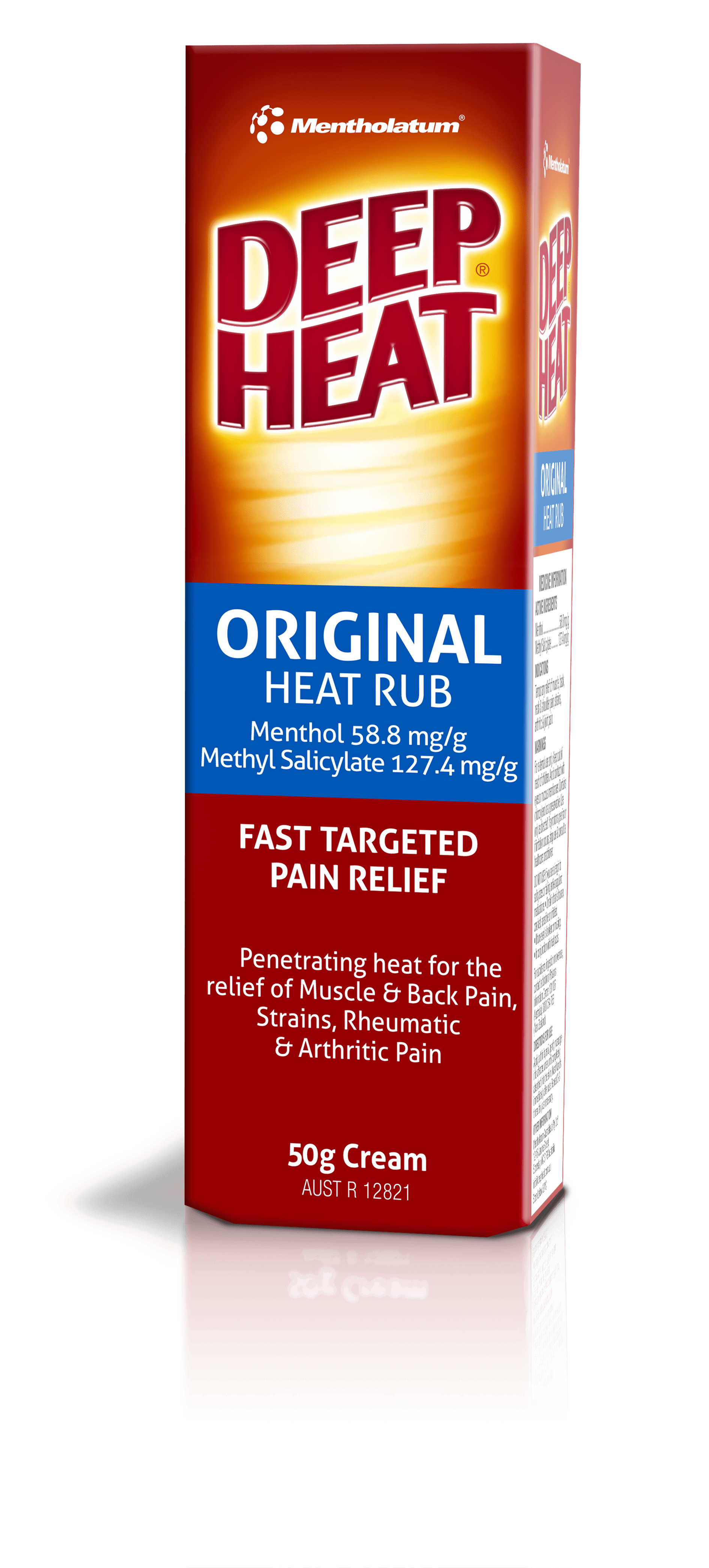 Mentholatum Deep Heat Regular Relief-50g (Each) for sale - NZ Safety ...
