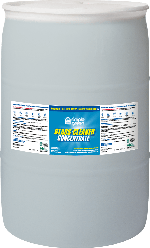 Simple Green Glass Cleaner Concentrate 208L (Each) for sale - NZ Safety ...