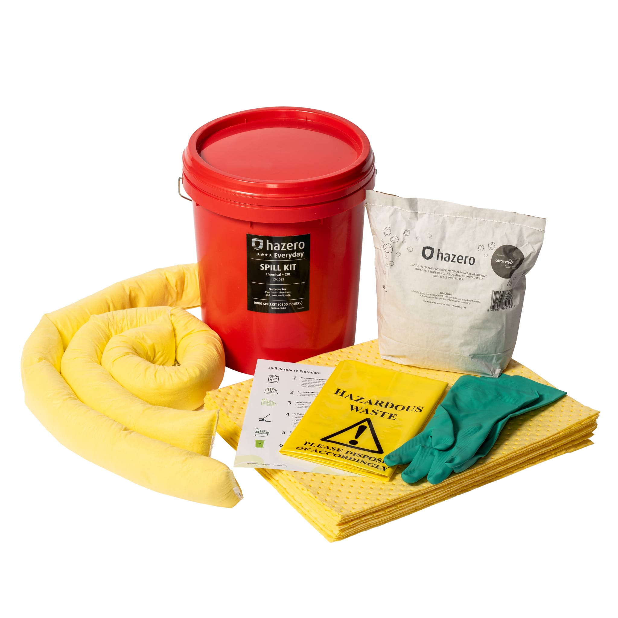 Controlco Everyday Spill Kit , Chemical , 20L Pail-Kit for sale - NZ ...