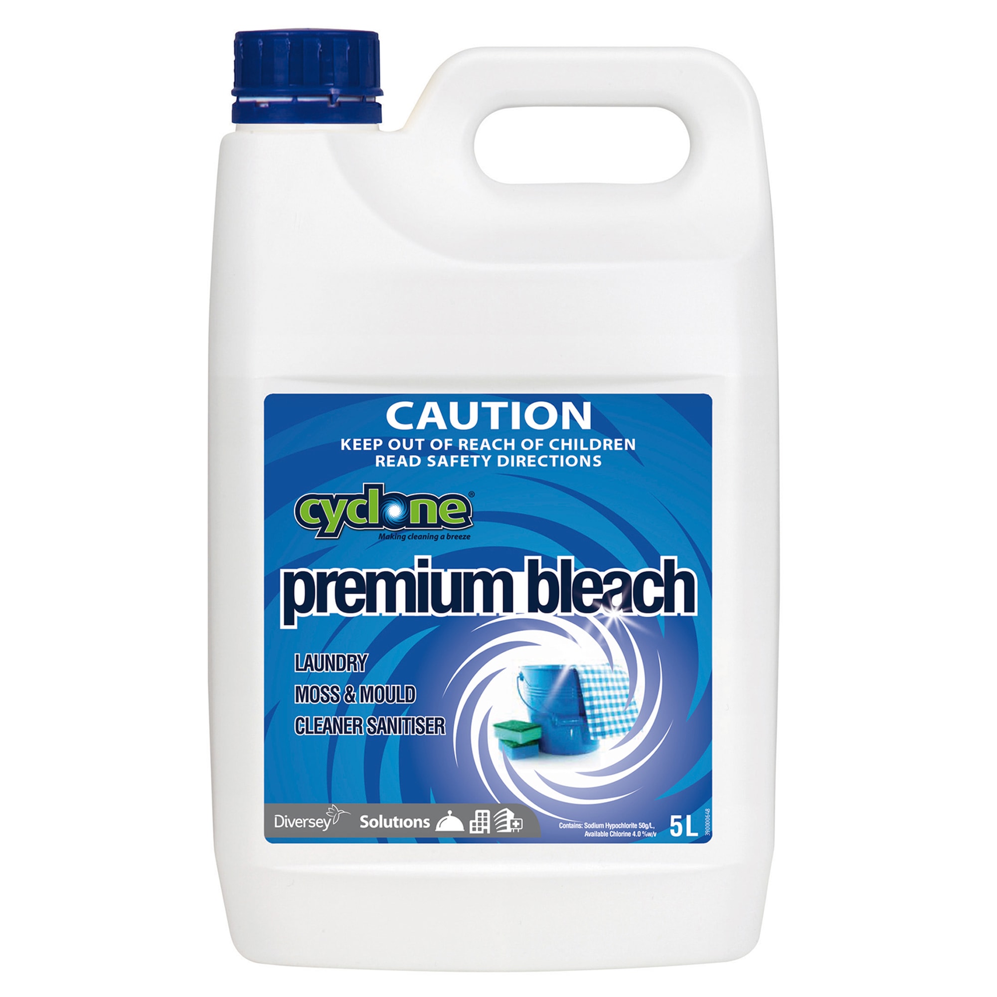 Cyclone premium bleach-5litre-Each for sale - NZ Safety Blackwoods ...