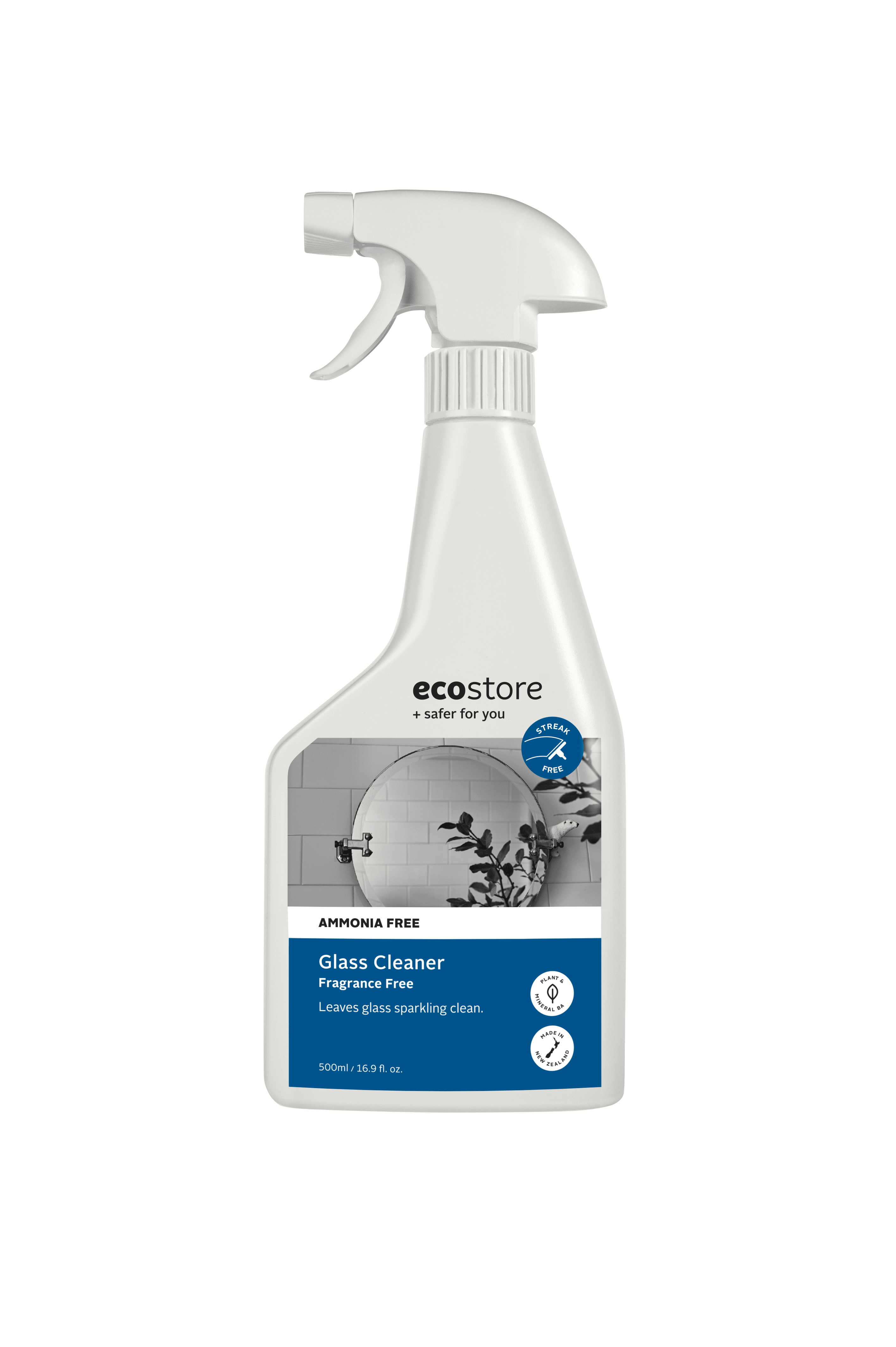 Ecostore Glass Cleaner Fragrance Free-500ml-Each for sale | NZ Safety ...
