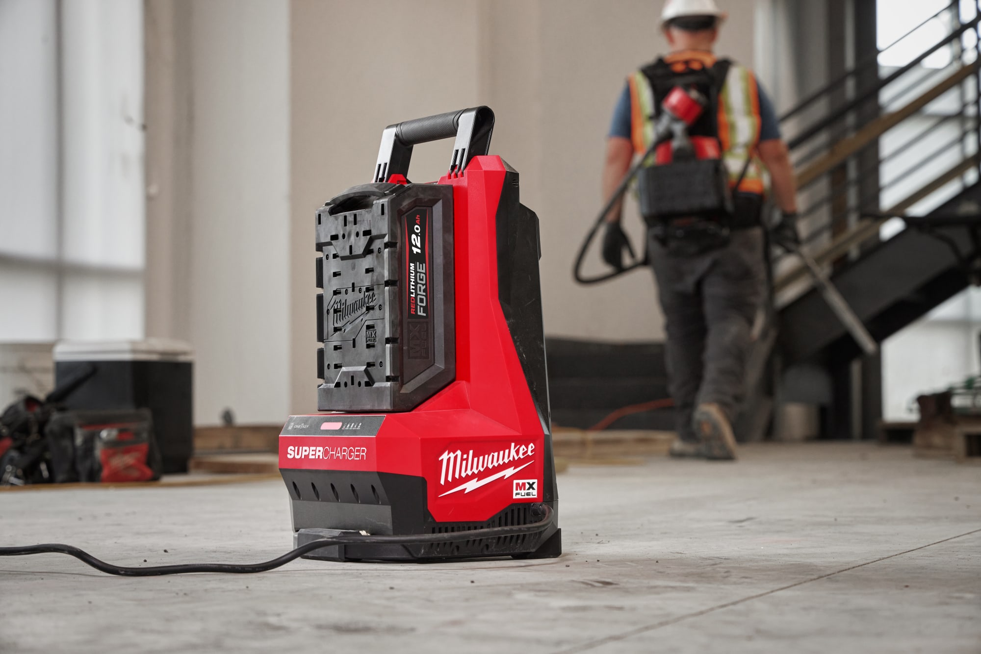 Milwaukee MX Fuel Super Charger (Each) for sale | NZ Safety Blackwoods