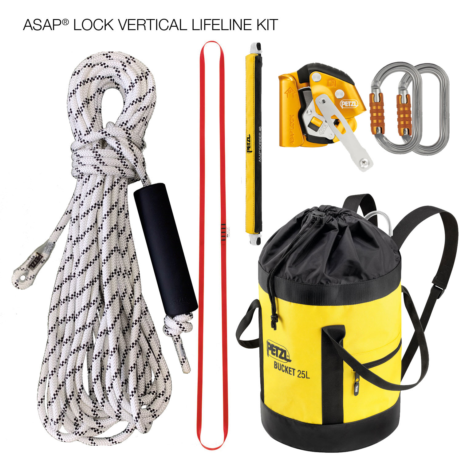 Petzl ASAP Lock Vertical Lifeline-20m (Each) for sale | NZ Safety ...