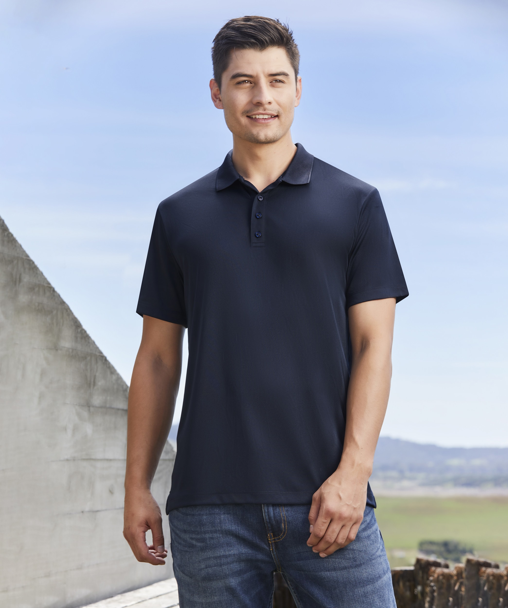 Biz Collection, Action Polo, P206MS (Each) for sale - NZ Safety ...