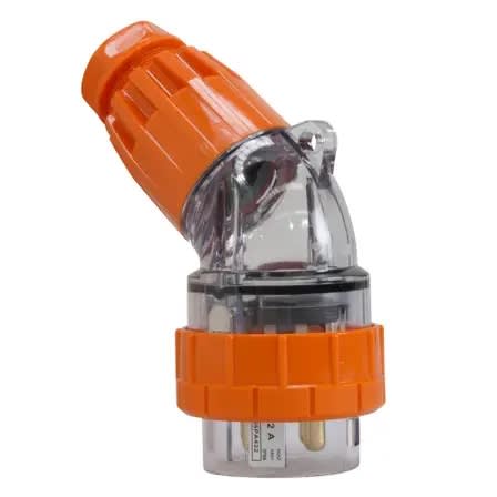 Angle Plug 4 Pin 3 Phase 32A (Each) for sale - NZ Safety Blackwoods ...