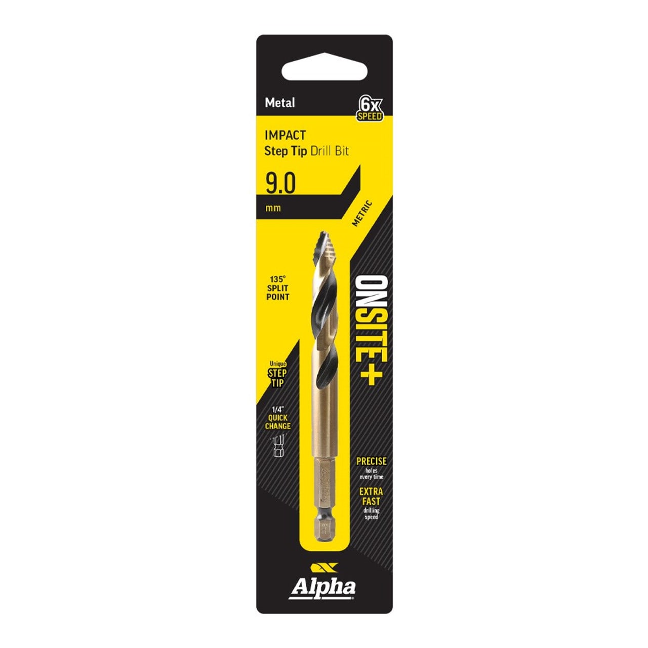 Alpha ONSITE Plus Impact Step Tip Drill Bit 9.0mm (Each) for sale - NZ ...