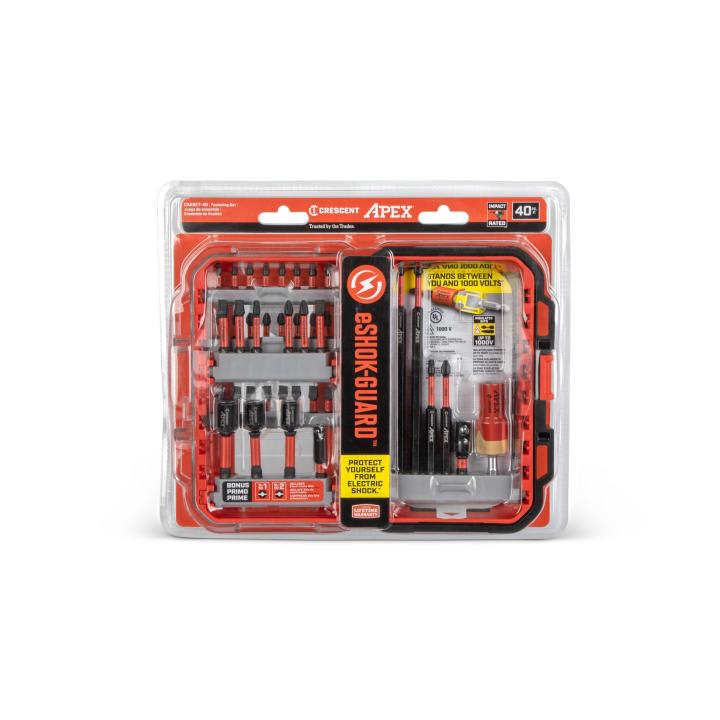 CRESCENT 40 Pc. eSHOK-GUARD alphaCASE Set (Each) for sale - NZ Safety ...