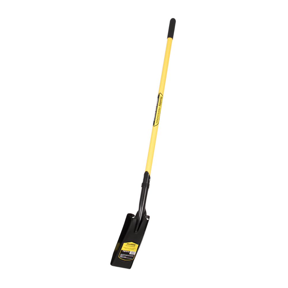 STANWAY Post Hole Shovel w Long Fibreglass Handle (Each) for sale - NZ ...