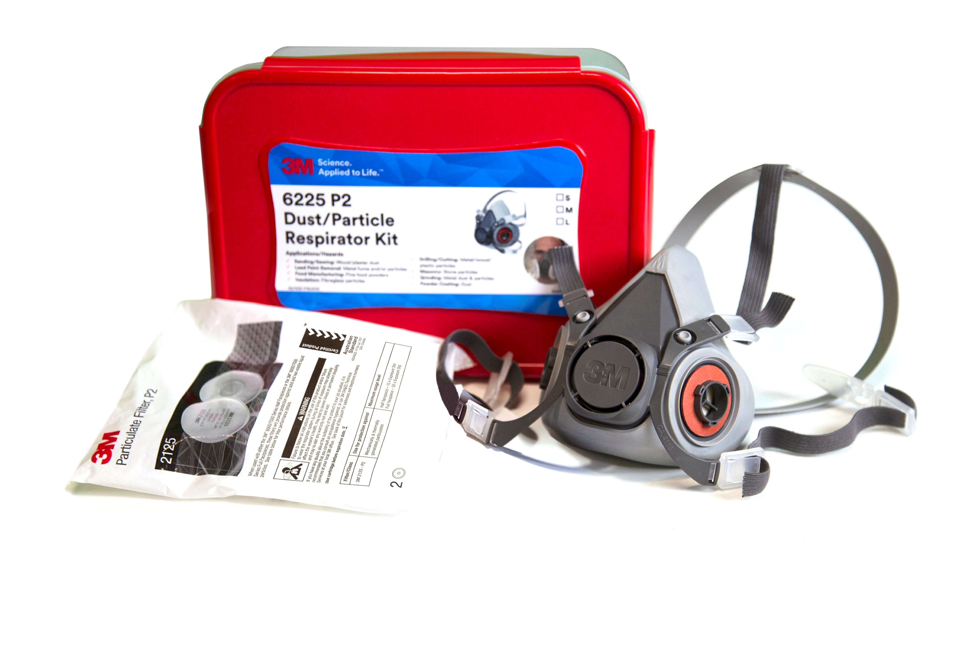 3M Dust/Particle Respirator Kit 6225, P2-Small (Each) for sale - NZ ...