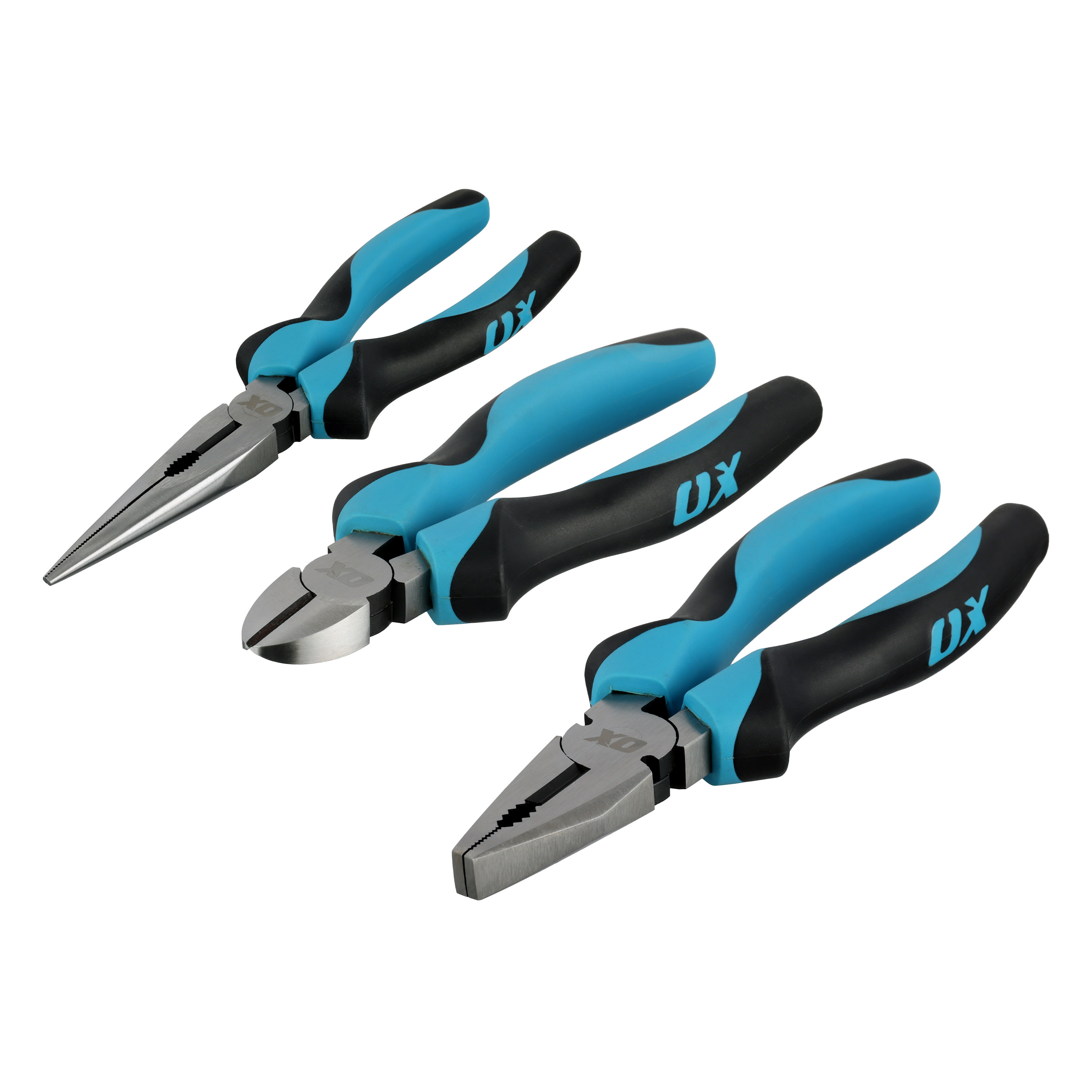 OX Pro 3 Piece Plier Set (Each) for sale - NZ Safety Blackwoods. | NZ ...