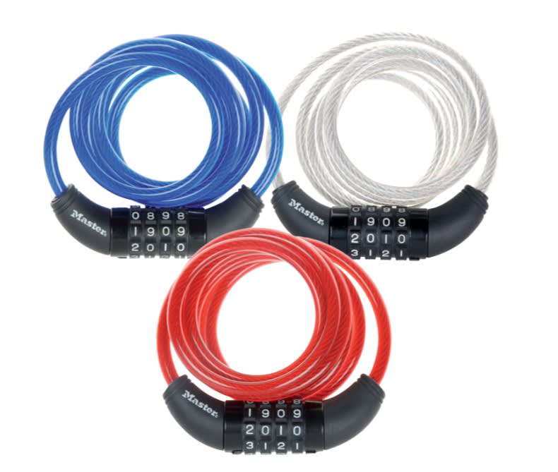 MASTER LOCK BIKE LOCK CABLE COMBO (Each) for sale - NZ Safety ...