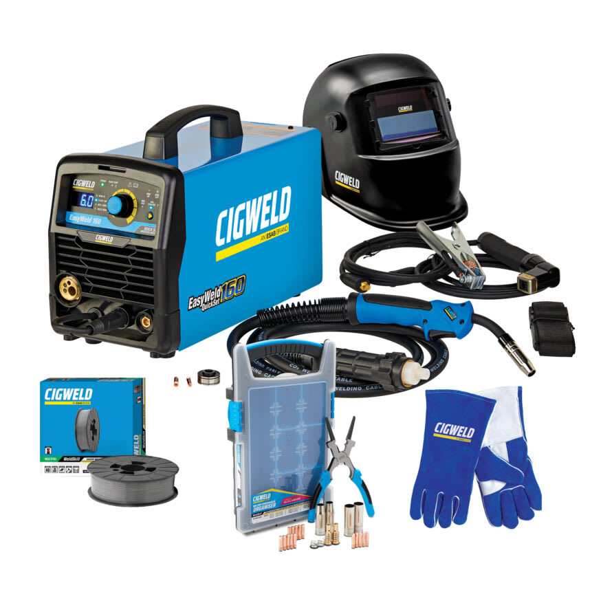 Cigweld EasyWeld 160 MIG/Stick Welder Pack (Each) for sale - NZ Safety ...