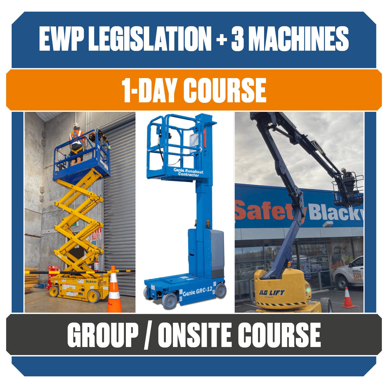 EWP LEGISLATION + 3 MACHINES GRP (Each) for sale - NZ Safety Blackwoods ...