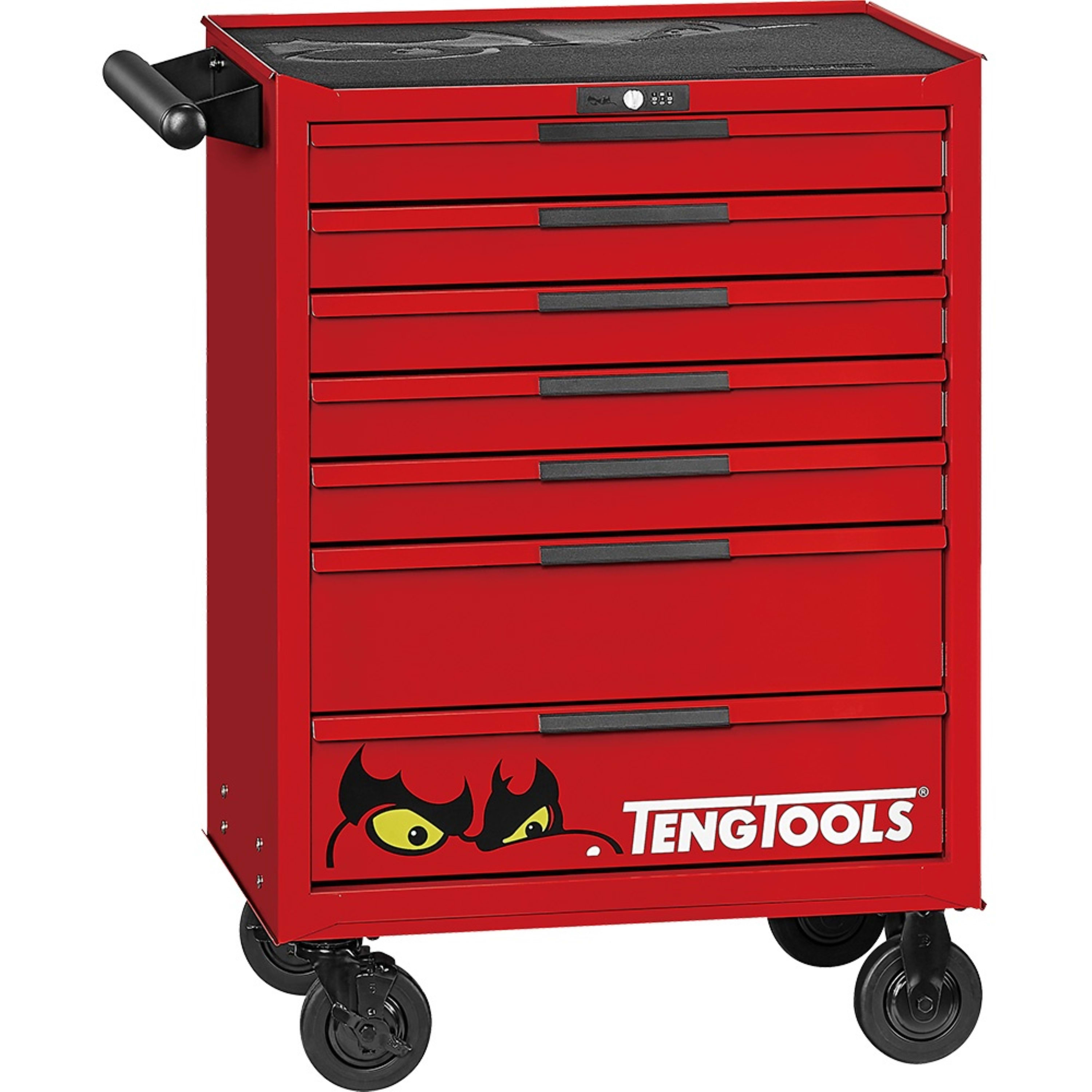 Teng Pro35 26in Roller Cabinet 7 Drawers Red (Each) for sale - NZ ...