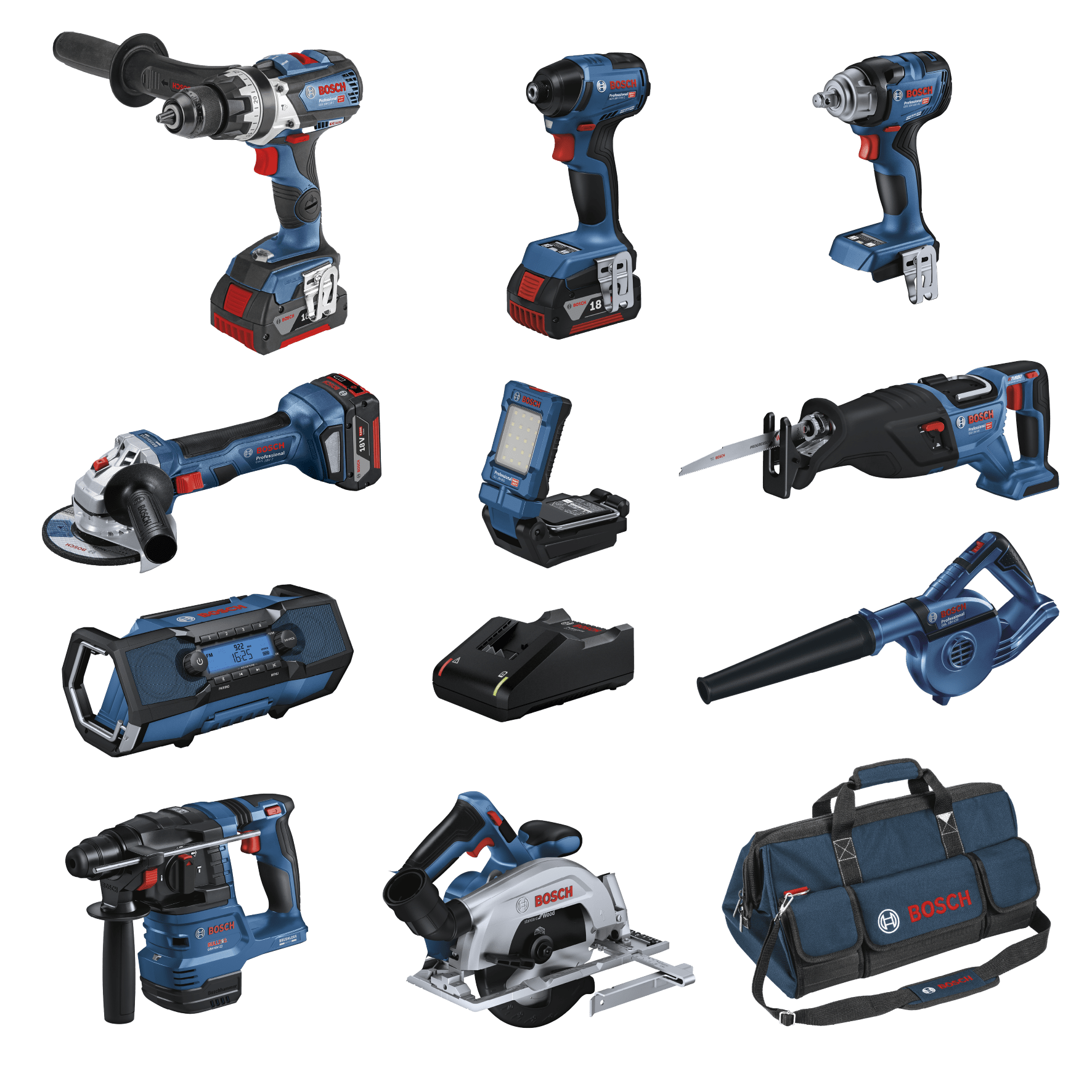 6+ Piece Combo Kits - Cordless Power Tool Sets | NZ Safety Blackwoods
