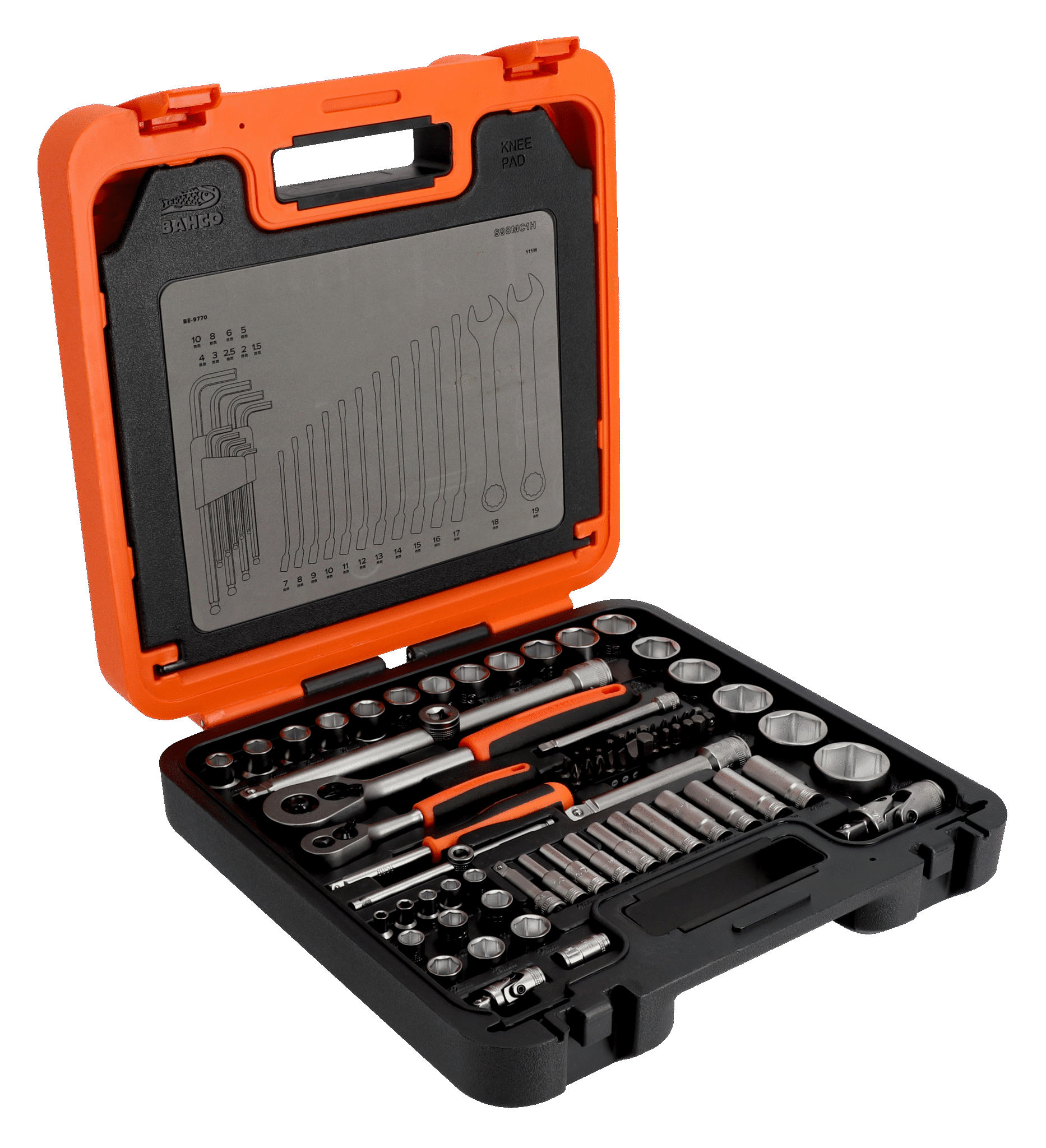 Bahco Socket and Combination Spanner Set 98 pce (Each) for sale - NZ Safety Blackwoods. | NZ ...