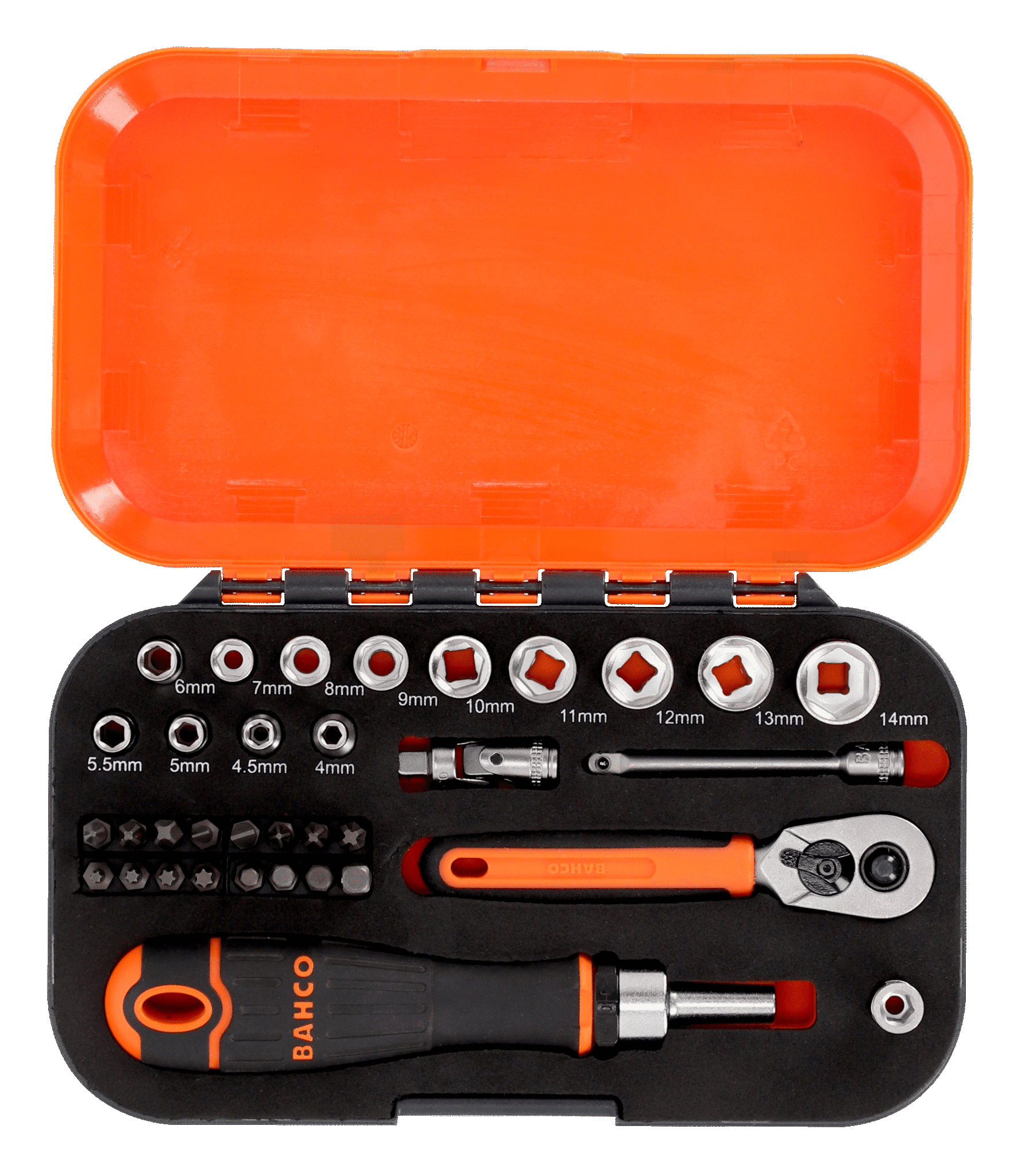 Bahco 1/4" Socket Set with Ratchet Bit 34 pieces (Each) for sale - NZ ...