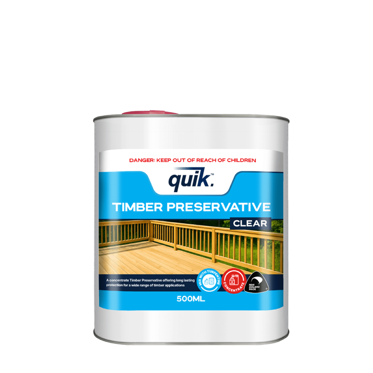 Quik Timber Preservative Concentrate Clear-500ml-Each for sale | NZ ...