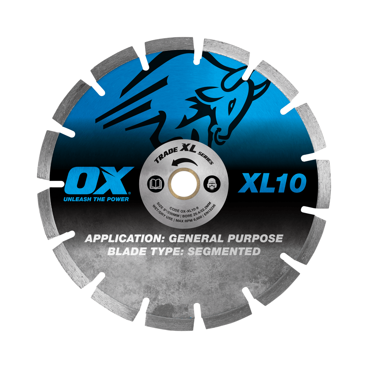 Ox Tools Trade XL-10 Segmented Diamond Blade 5"-125mm (Each) for sale ...