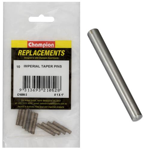 REP-PK C1690-3 TAPER PIN (10PK) (Packet) for sale - NZ Safety ...