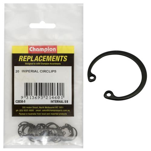 REP-PK C2030-5 INT CIRCLIP (20PK) (Packet) for sale - NZ Safety ...