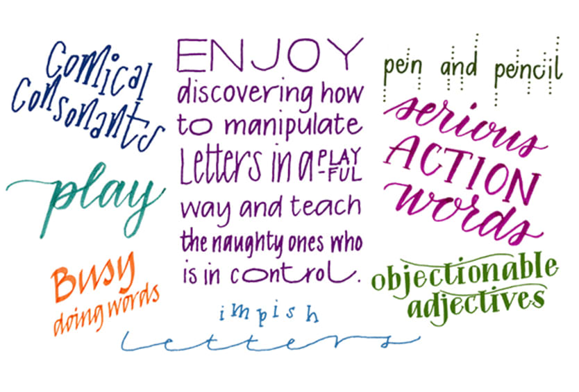 Playful lettering | Obby