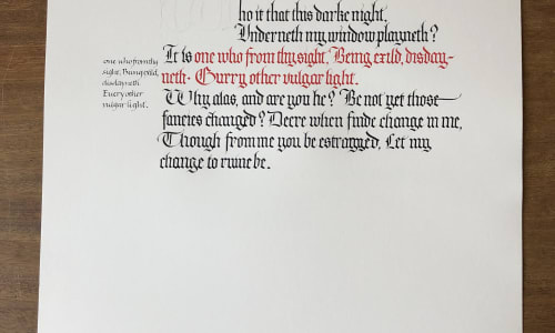 Gothic Script - Textualis Quadrata | Obby