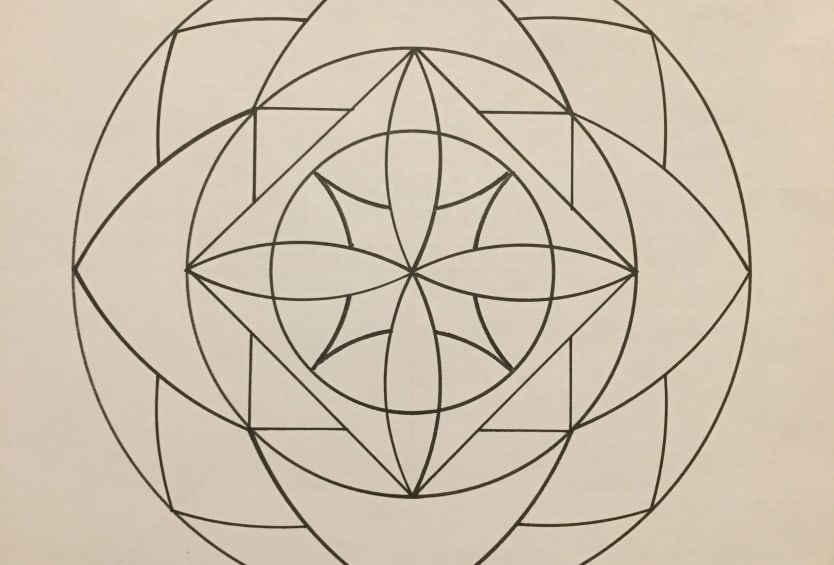 how to draw a mandala online
