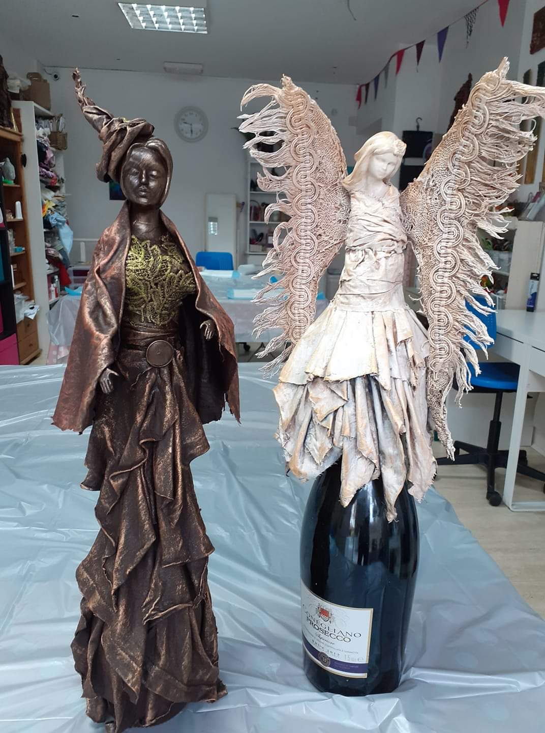 Book Craft My Day | Powertex Sculpture figurine