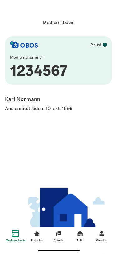 OBOS-appen - hold deg oppdatert på fordelene dine | OBOS