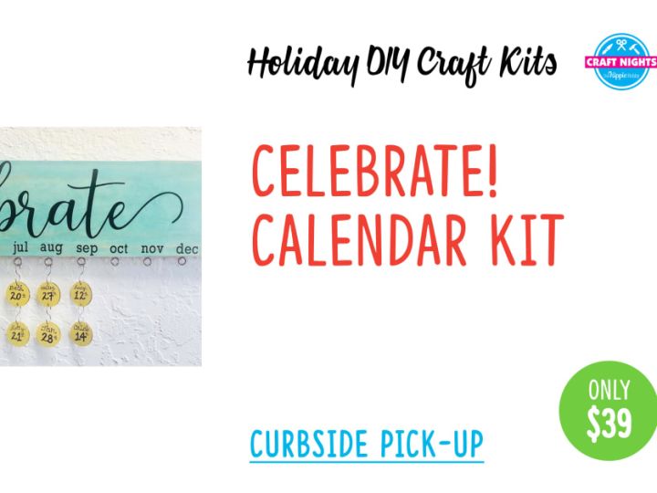 Holiday DIY Craft Kits - Celebrate! Calendar Kit
