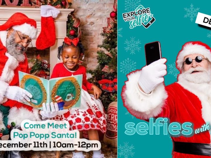 SELFIES WITH SANTA hosted by Explore Your Selfie Museum