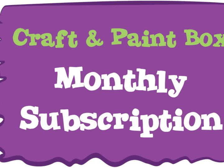 Monthly Subscription - Adult Craft & Paint Box