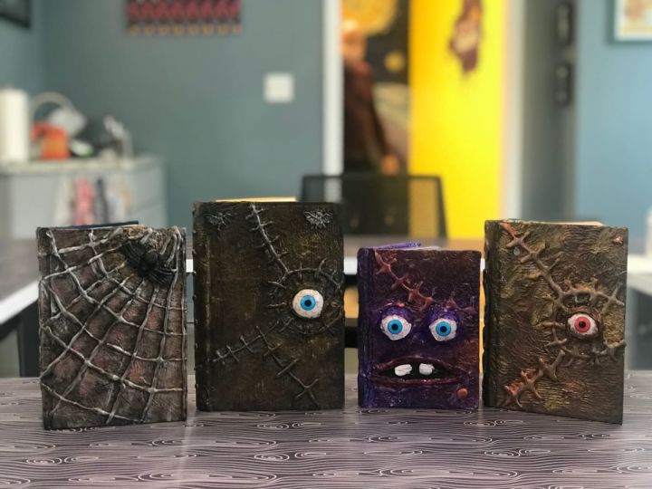 DIY Spooky Books