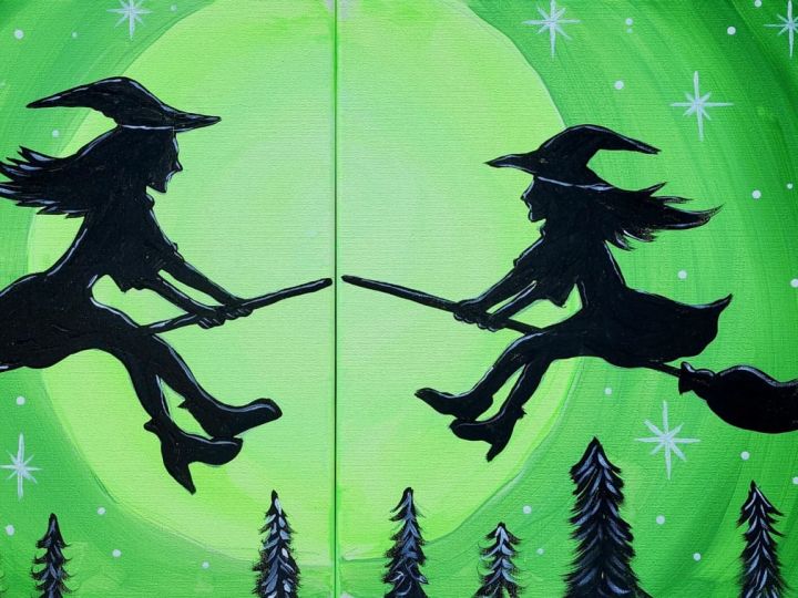 Witches Night - Mommy & Me Painting Class