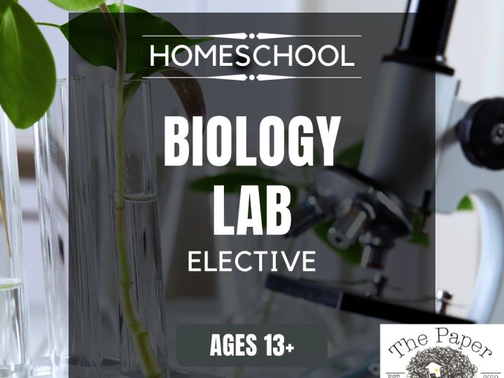 Homeschool Middle/High Biology Lab