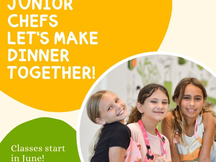 Junior Chefs - Ages 9+ - Let's Make Dinner Together!
