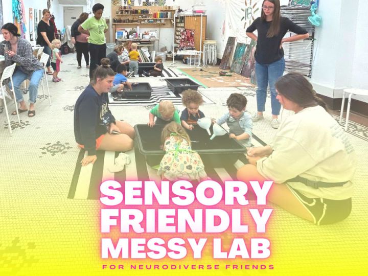Sensory Friendly Messy Lab