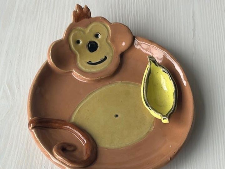 Special Event: Clay Monkey Snack Plate